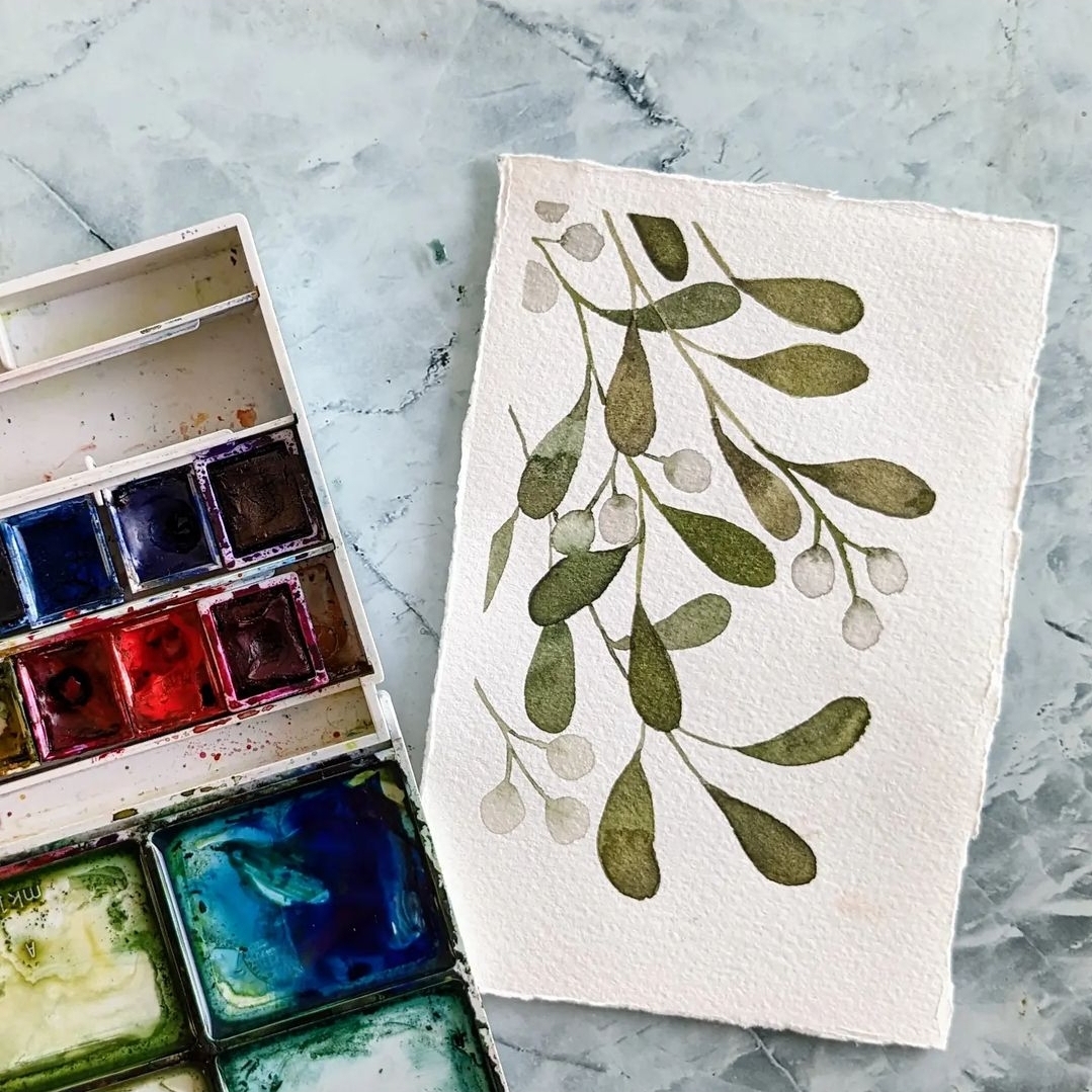 19 Enchanting Watercolor Christmas Card Ideas.