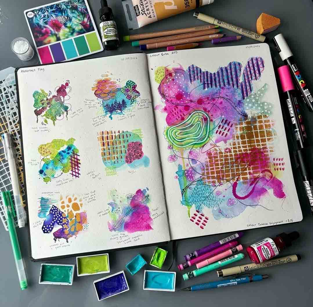 26 Mixed Media Art Journal Ideas For Creativity.
