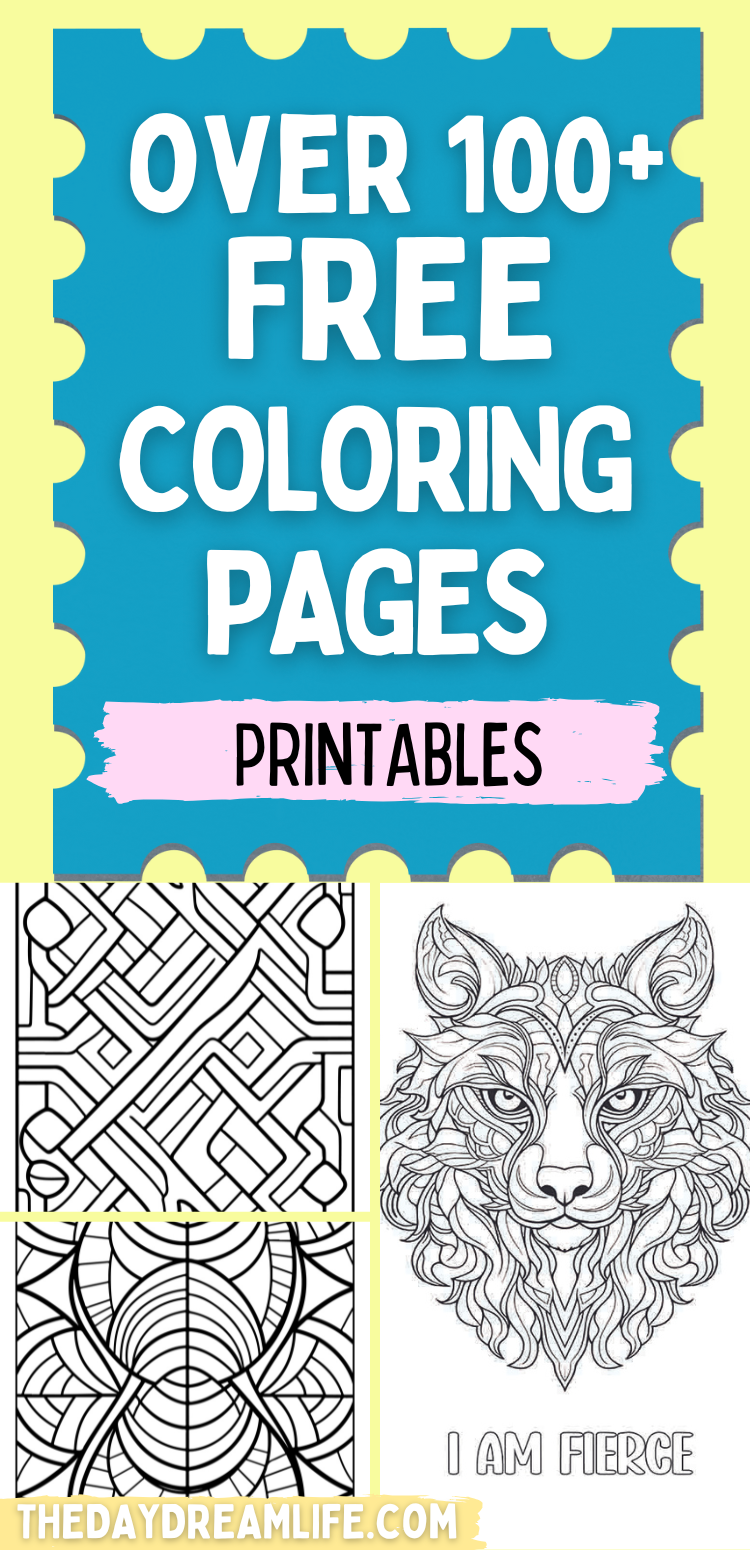 Over 100 Free Coloring Pages To Download.