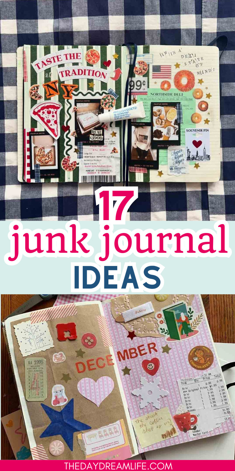 17 Junk Journal Ideas For Creative Inspiration.